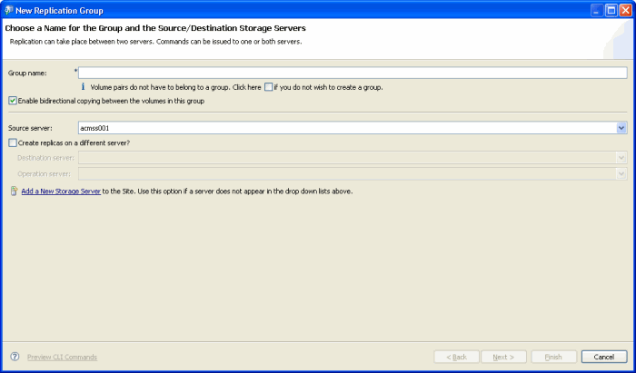 4.1.2 Create a Replication Group