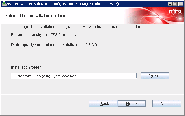 2.2.3 Installing Systemwalker Software Configuration Manager