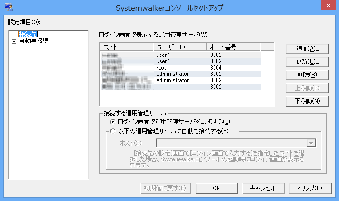 4.4.6 Systemwalkerコンソールの設定と起動
