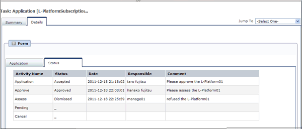 6.1 Checking an Application Status